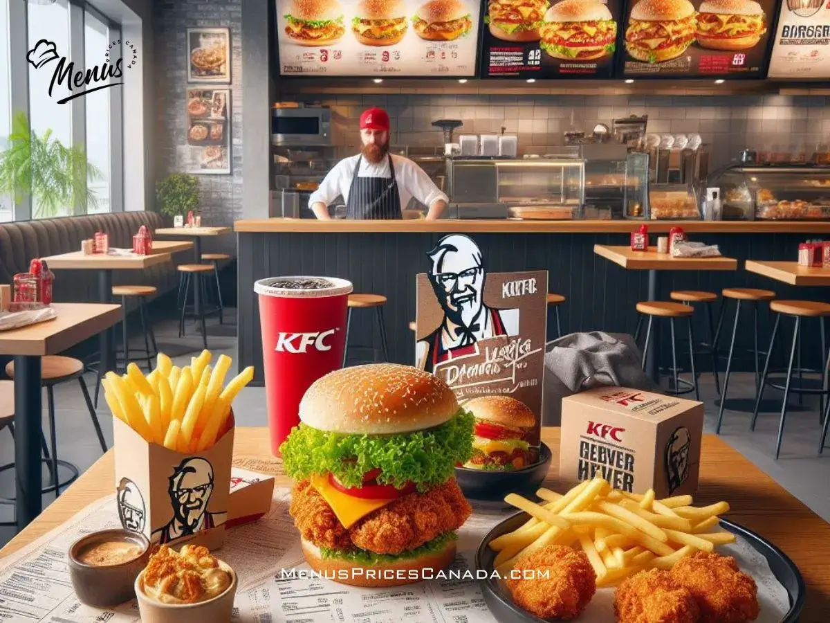 KFC Menu Prices Kitchener, Ontario - Updated